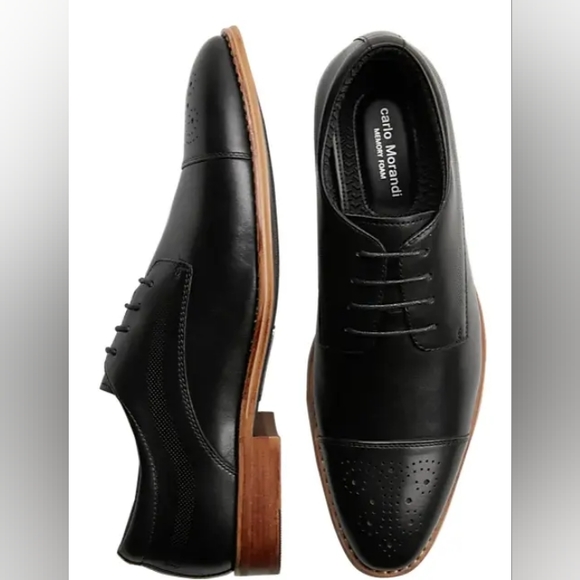 carlo Morandi | Shoes | Carlo Morandi Mans Eastman Medallion Cap Toe ...